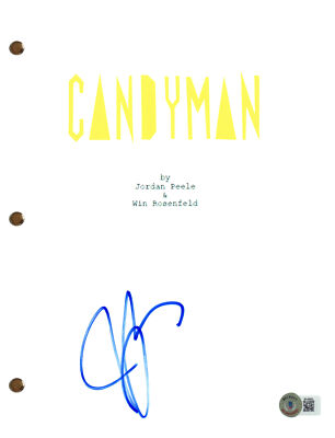Jordan Peele Signed Autograph Candyman 2019 Movie Script Screenplay ...