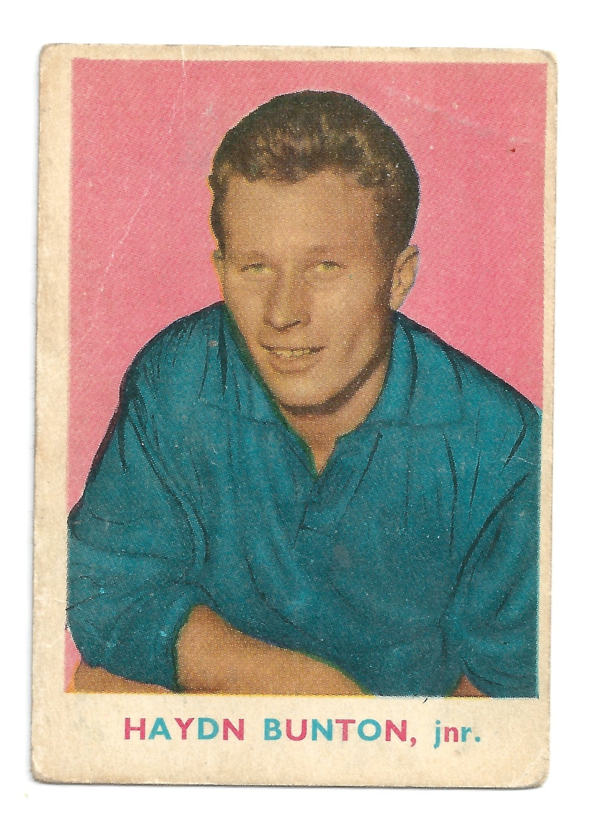 1963 Scanlens (7) Hayden BUNTON Jnr. Swan Districts | eBay