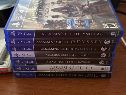 Assassin Creed Video Game Lot PS4 And Ps5 | eBay
