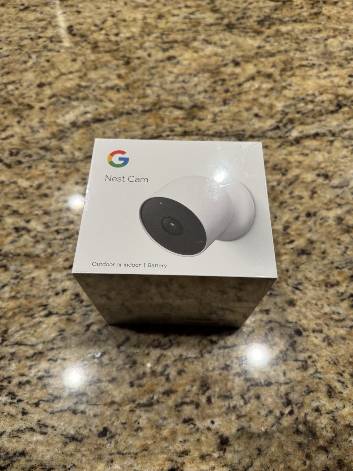 Google Nest Cam Indoor/Outdoor Surveillance Camera - Snow, Pack of 1 | eBay