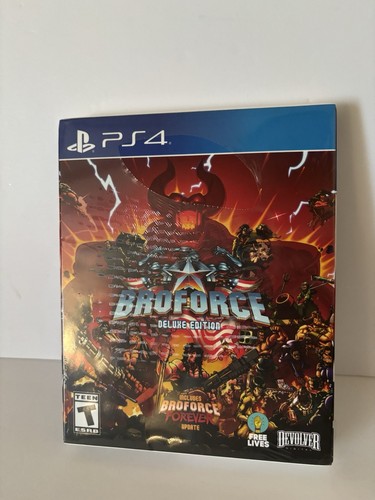 Broforce Deluxe Edition (PS4 Playstation 4) Brand New Sealed ...