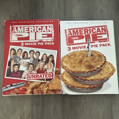 American Pie: 3 Movie Pie Pack (DVD, 2005, 3-Disc Set, Unrated ...