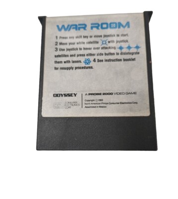 War Room ColecoVision Video Game Cartridge, 1983. By Probe 2000. | eBay