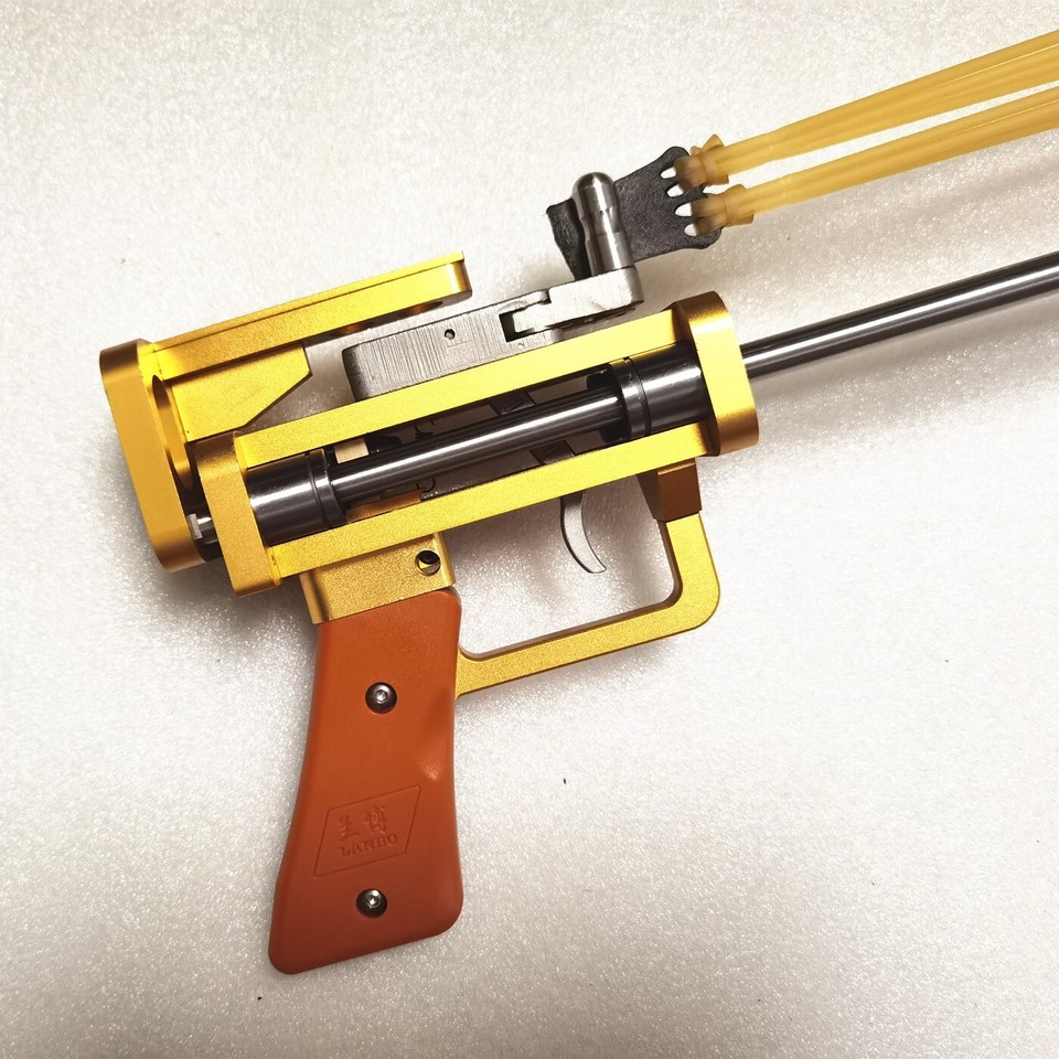 AK100 Falcon Golde Continue Slingshot Double shaft bearing sliding ...