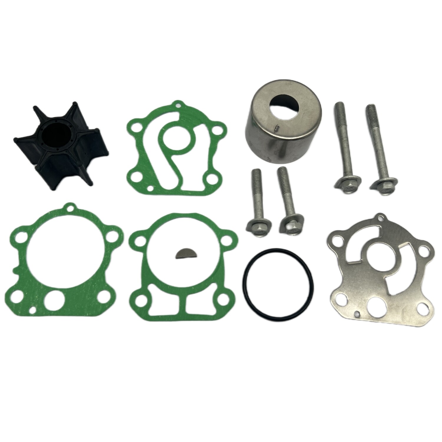 EM Water Pump Impeller Kit for Yamaha 4-Str 75 80 90 100 HP Outboard ...