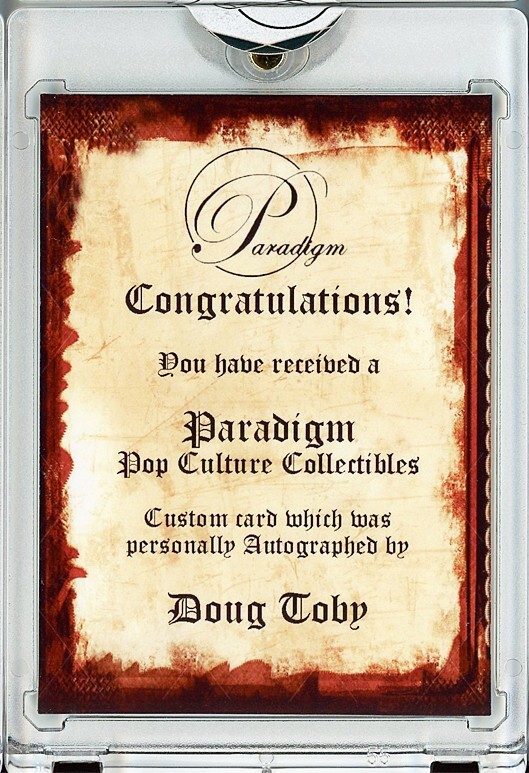 -RED DAWN- Doug Toby Signed/Autograph/Auto Certified Movie Trading Card ...