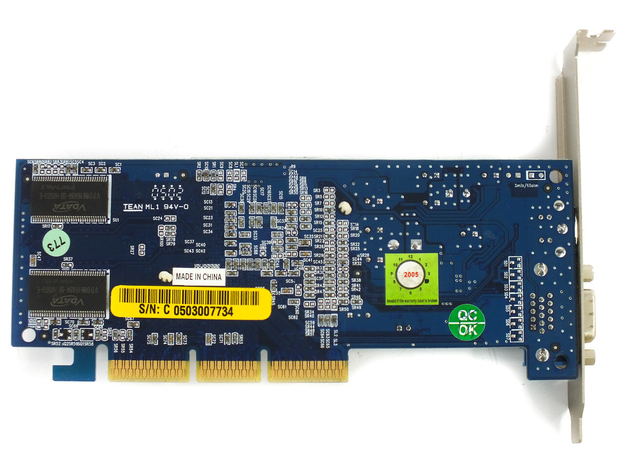 Chaintech SLMX4000T2 GeForce MX4000 128MB AGP Video Card - Dell ...