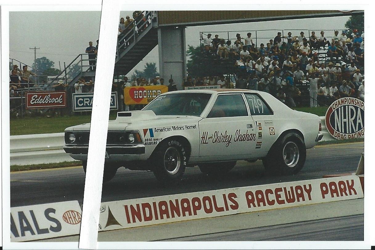 1970s Drag Racing-Shirley Shahan-1971 AMC Hornet-Pro Stock-Indianapolis ...