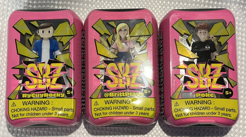 3 ScreenBreakZ Collectible Figures RyGuyRocky BrittPlays Poke Limited ...