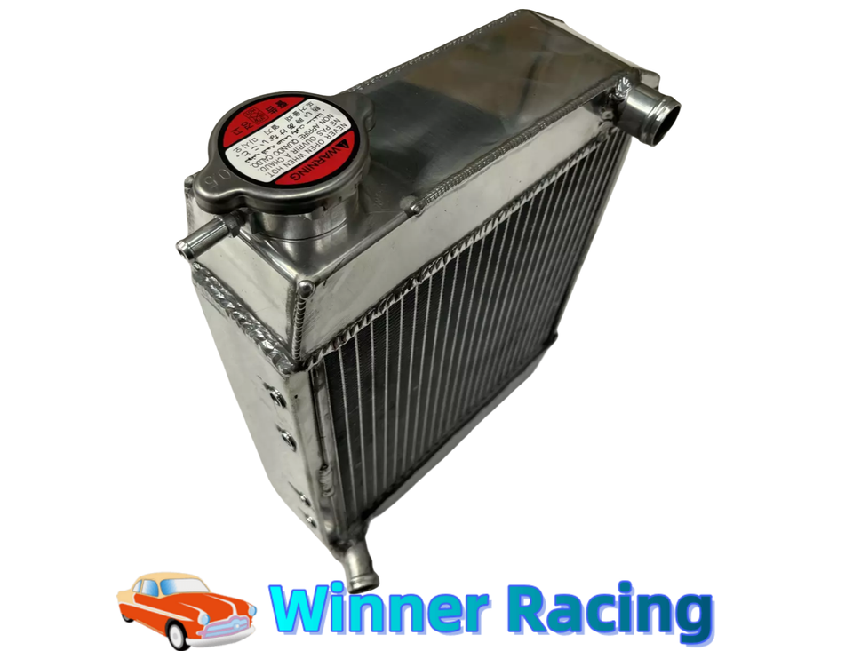 70mm Aluminum radiator Mini Cooper S, Morris Moke,race/rally 1959-1996 ...