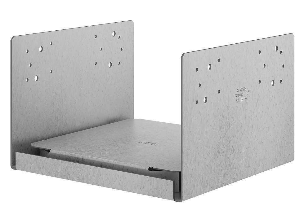 Simpson ABU1212Z Adjustable Post Base for sale online | eBay