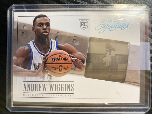 andrew wiggins xrc panini signatures redemption ssp | eBay