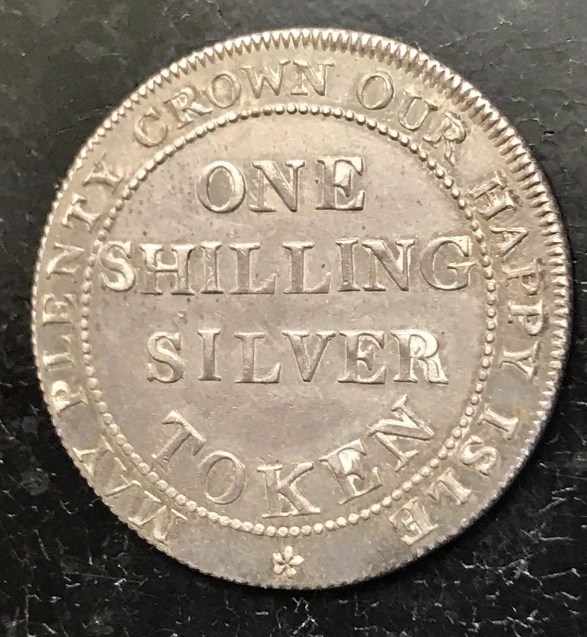 1811 Isle of Wight - Silver One Shilling Token - Very Rare!! | eBay UK