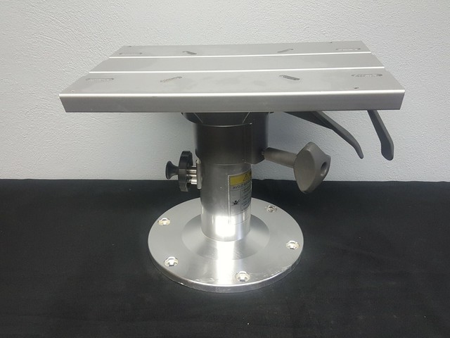 Atwood Boat Seat Pedestal Mount Adjustable Swivl-Eze Base Aluminum ...