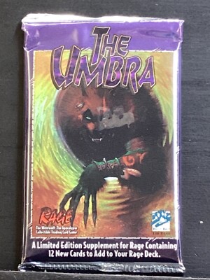 Rage The Umbra CCG Collectible Card Game Sealed 12 Card Booster Pack ...