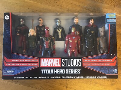 Marvel Titan Hero Series 12 Inch Action Figure - Spiderman Iron Man ...