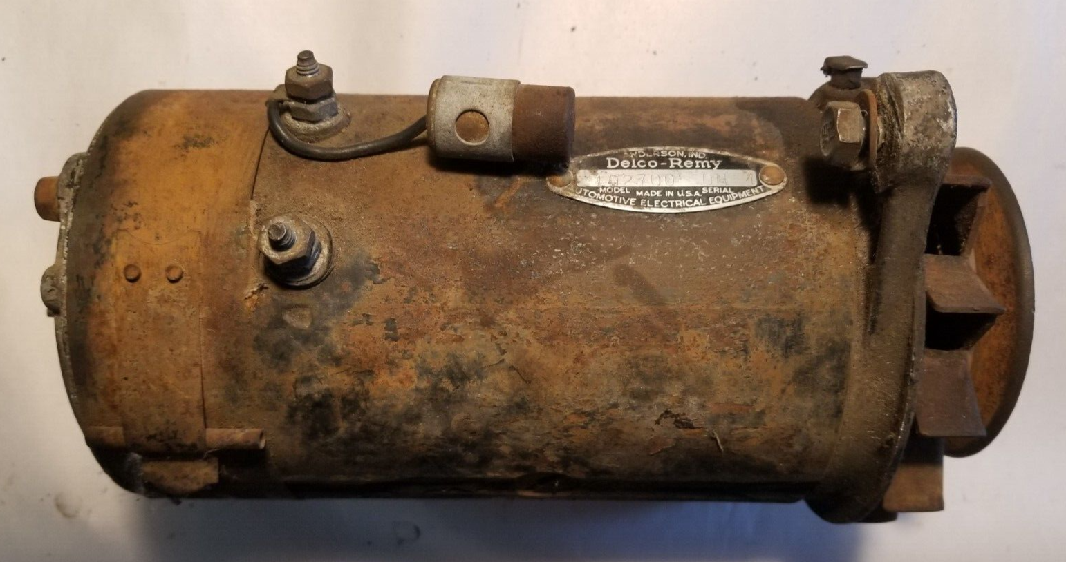 Delco Remy Generator 1102700 0H4 6 Volt 6V CADILLAC 331 1951 | eBay