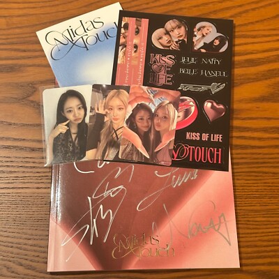 KISS OF LIFE - Midas Touch [All Members Signed + Mwave Exclusive Julie ...