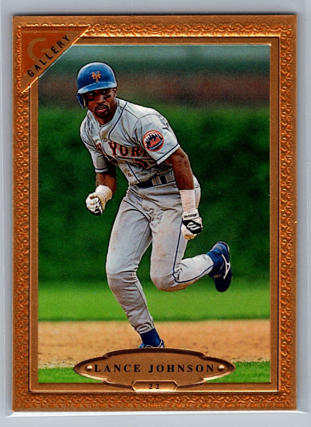 1997 TOPPS GALLERY CARD # 22 Lance Johnson - New York Mets | eBay