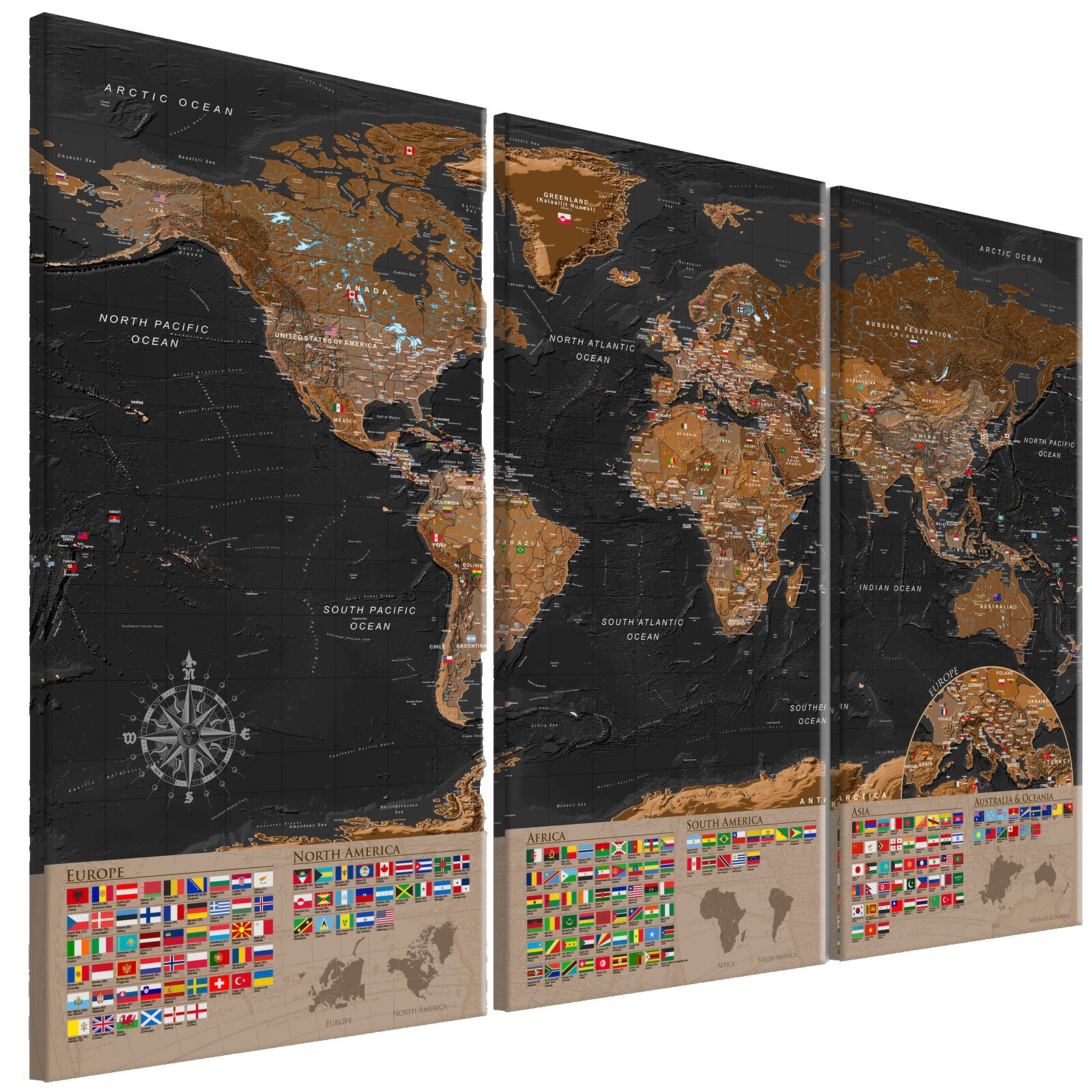World Map Wall | eBay