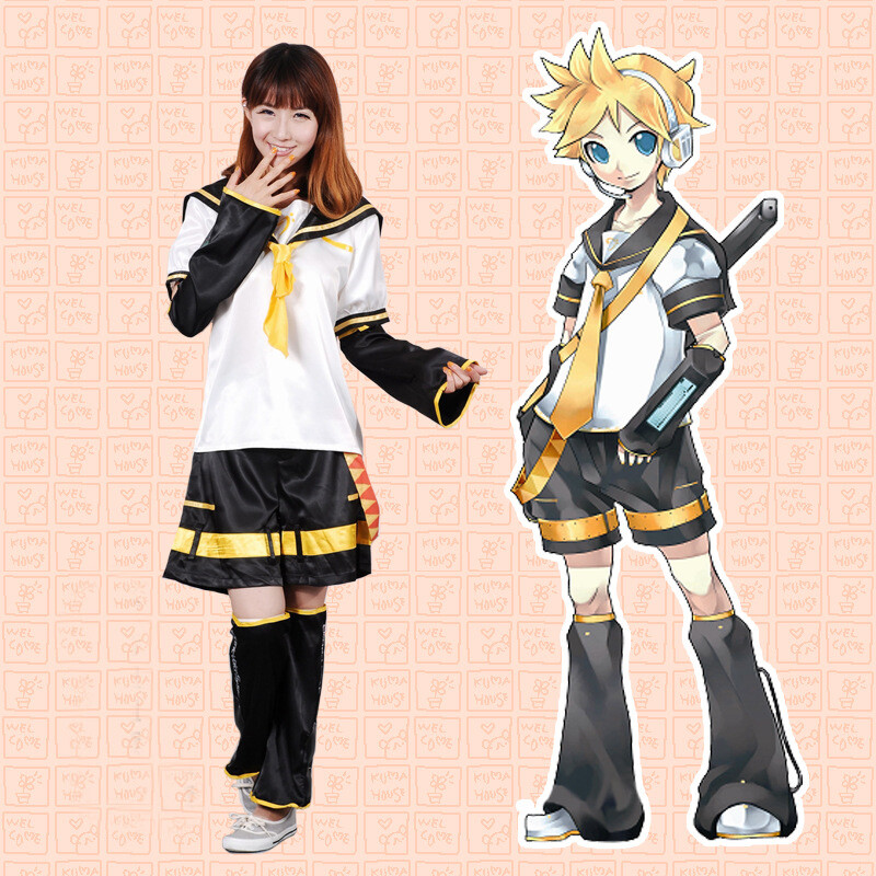 Rin And Len Black Cats Of Halloween