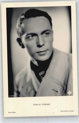 51016922 - Welzel, Heinz , Ross Verlag No.2744/1 Filmschauspieler | eBay.de
