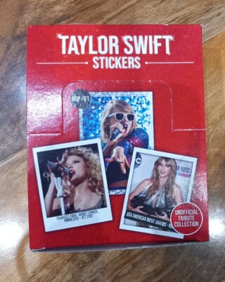 Taylor Swift Stickers, Full Box Contains 36 Packets,5 Stickers Per ...