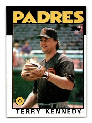 Terry Kennedy 1986 Topps #230 San Diego Padres EX | eBay