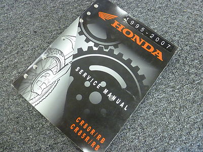 2001 2002 2003 Honda CR80R CR80RB CR85R CR85RB Motorcycle Service ...