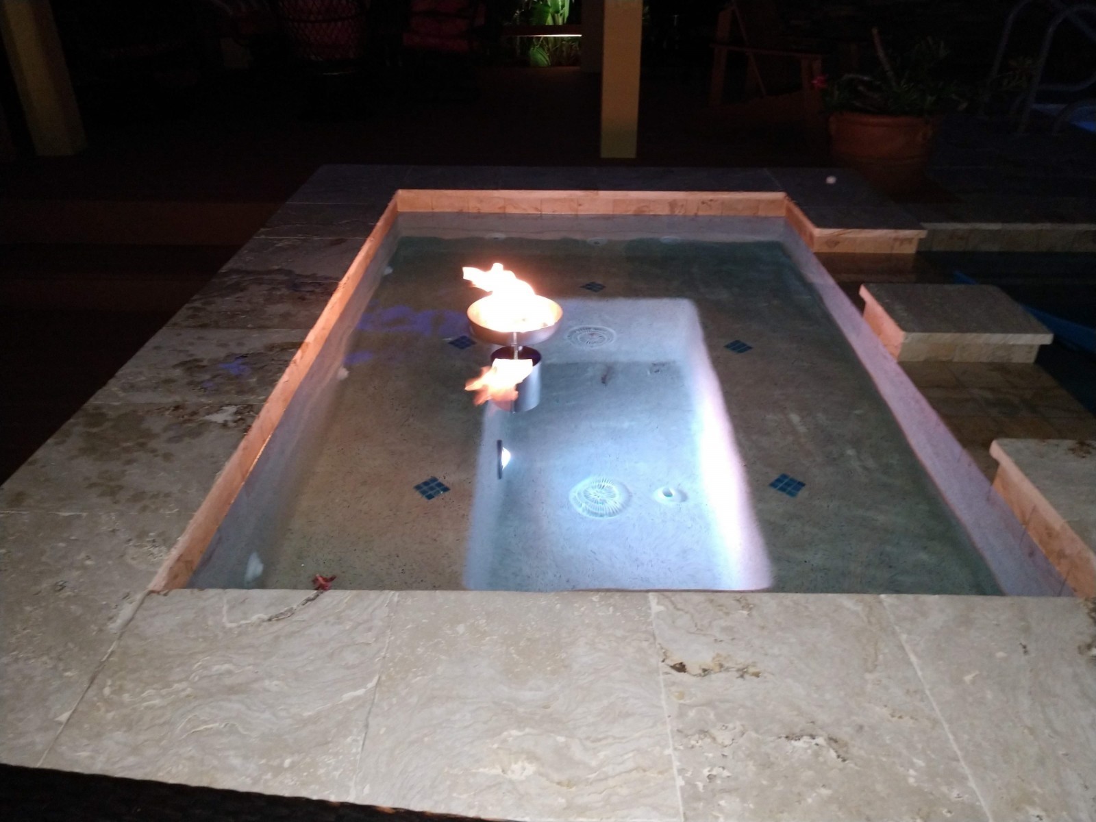 Create a Floating Propane Fire Bowls for your Pool or Pond from ...