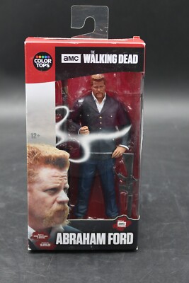 2016 MCFARLANE COLOR TOPS THE WALKING DEAD ABRAHAM FORD #7 ACTION ...