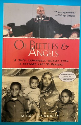 Of Beetles And Angels by Mawi Asgedom ARC Advanced Reader's Copy | eBay