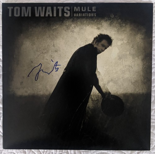 TOM WAITS autograph signed Mule Variations Vinyl LP RARE | eBay