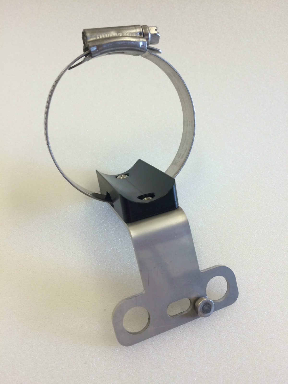 Commercial Diver / Mask Bracket 316SS/Delrin w Collar for housing 57mm ...