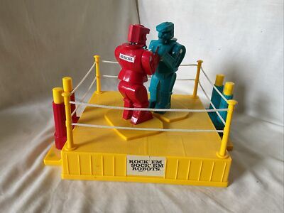 Rock 'Em Sock 'Em Robots Kids Game Fighting Robots with Red Rocker ...