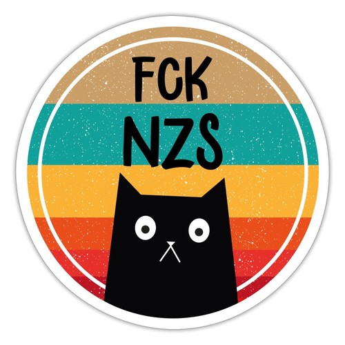 FCK NZS Katze Gegen Rechts Politik Aufkleber Sticker | eBay