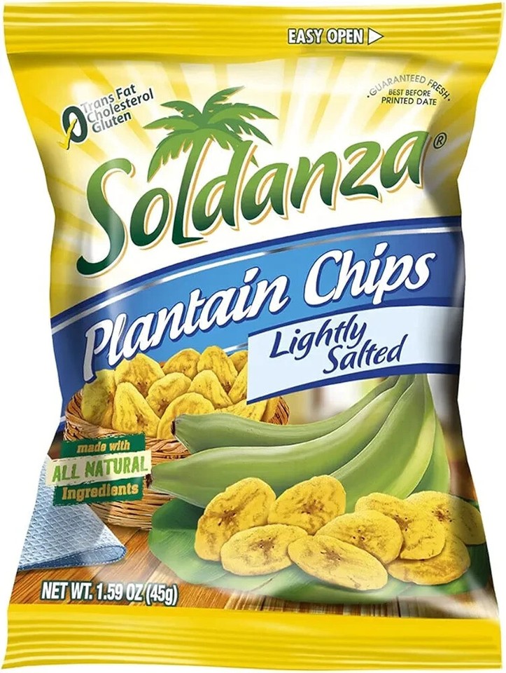 Soldanza Plantain Chips Variety Pack 2.5oz (Pack of 6) mix and match | eBay