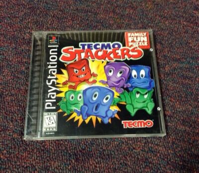 Tecmo Stackers (PlayStation 1) PS1 (Tested & Works Well!) Ships ...