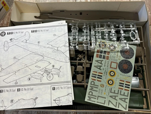 Matchbox Handley Page Halifax bomber kit in 1/72 scale | eBay