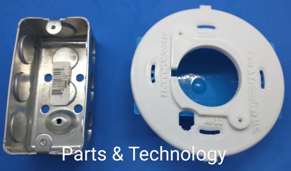 Aruba AP22 wall or ceiling mount (Fit 2X4 outlet boxes). Also fit A25 ...