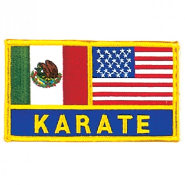 Karate Flag Martial Arts Patch - 5" | eBay