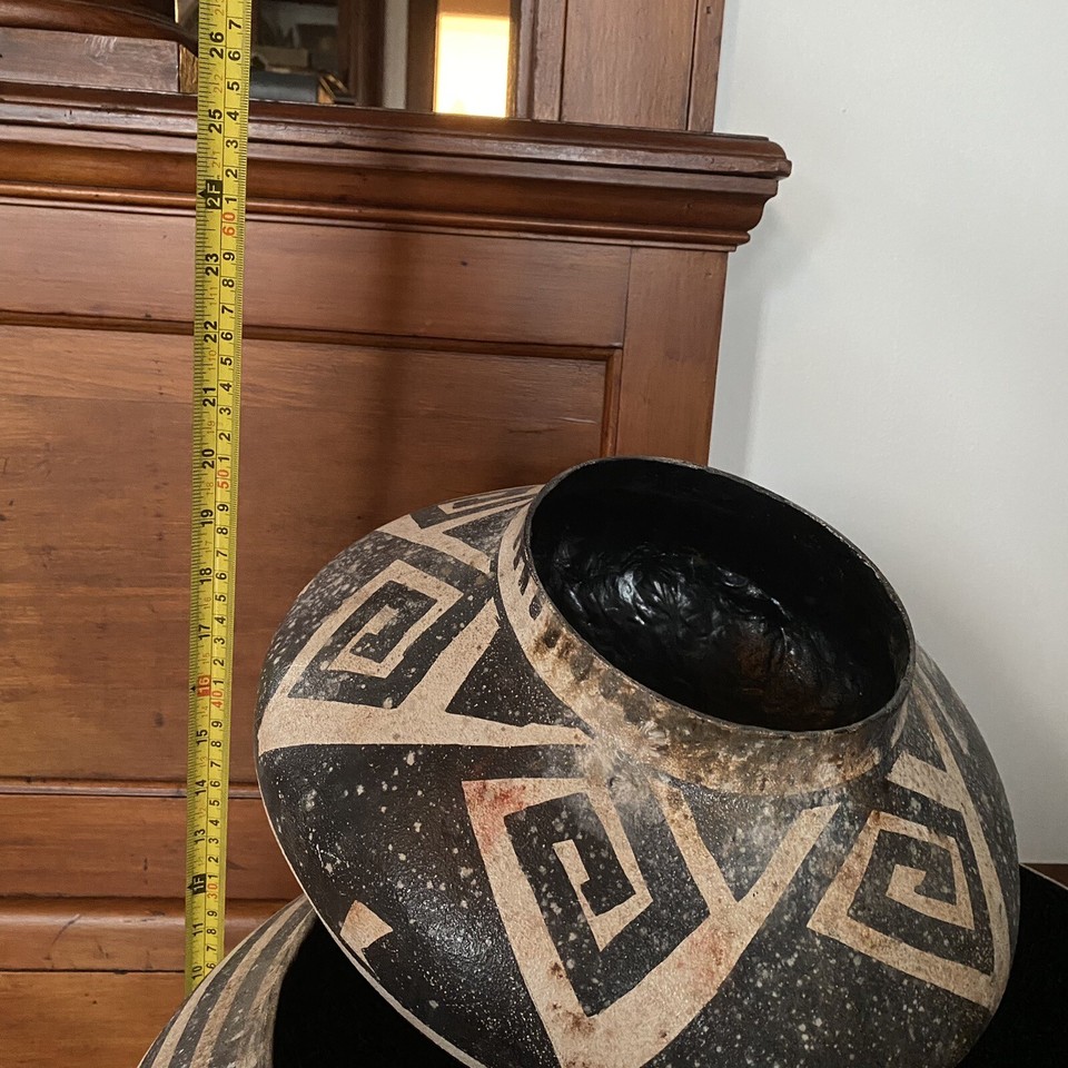 BIG Anasazi Indian Pottery Indoor Fountain Native American Style Water ...