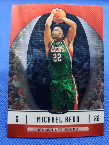2006 Topps Finest MICHAEL REDD Basketball card MILWAUKEE BUCKS Ohio ...