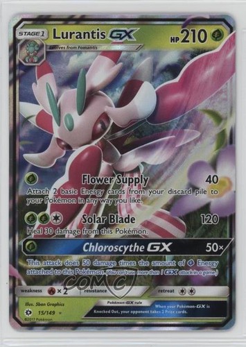 2017 Pokémon Sun & Moon - Base Lurantis GX #15 12bq | eBay