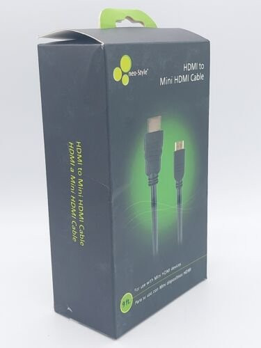 Neo-Style HDMI to Mini HDMI Type C Shielded AWG High Speed Ethernet ...