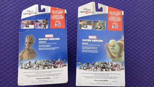 Groot & Drax Disney Infinity Marvel Super Heroes 2.0 Guardians - Brand ...