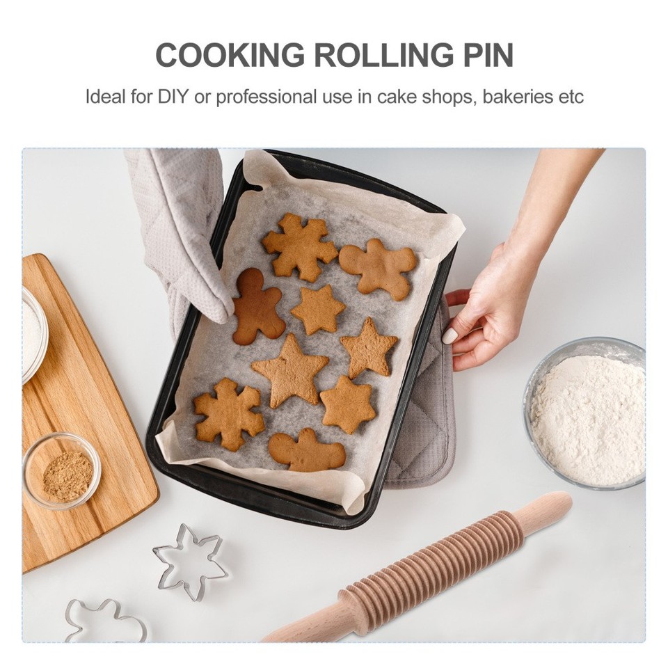 1pc Spaghetti Thread Rolling Stick Professional Dough Roller Bakers ...