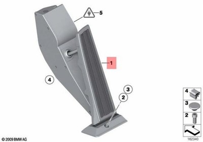 Genuine BMW ZINORO Alpina Accelerat.Pedal Moduleautomatic Gearbox ...