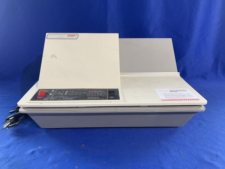 Scantron 888P+ Test Scoring Machine OMR Test Scorer - Feeds Paper ...