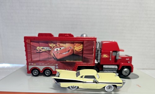 Disney Pixar Cars Mack Transporter 2 Quick Changer With Extra Car ...